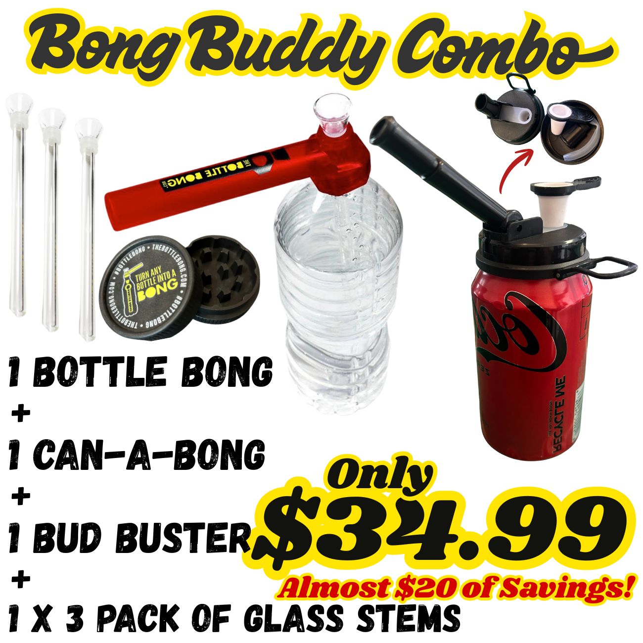 Limited-Time Deals — High-Flying Bottle Bong Bundles – The Bottle Bong ...